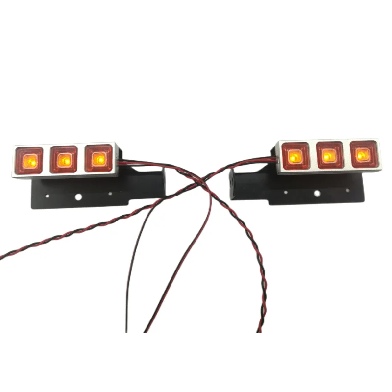 Metal LED Tail Light Stern Lamp For 1/14 Tamiya RC Truck Car SCANIA R730 R470 R620 VOLVO FH12 ...