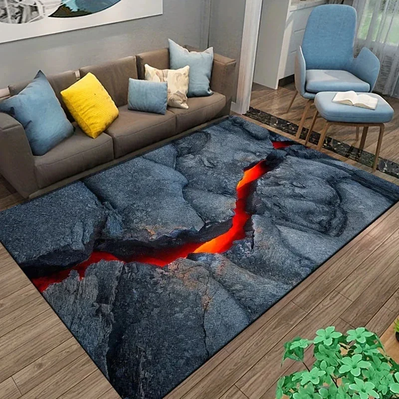 3D-Volcano-Lava-Magma-Area-Rug-Large-Carpet-Rug-for-Living-Room-Bedroom ...