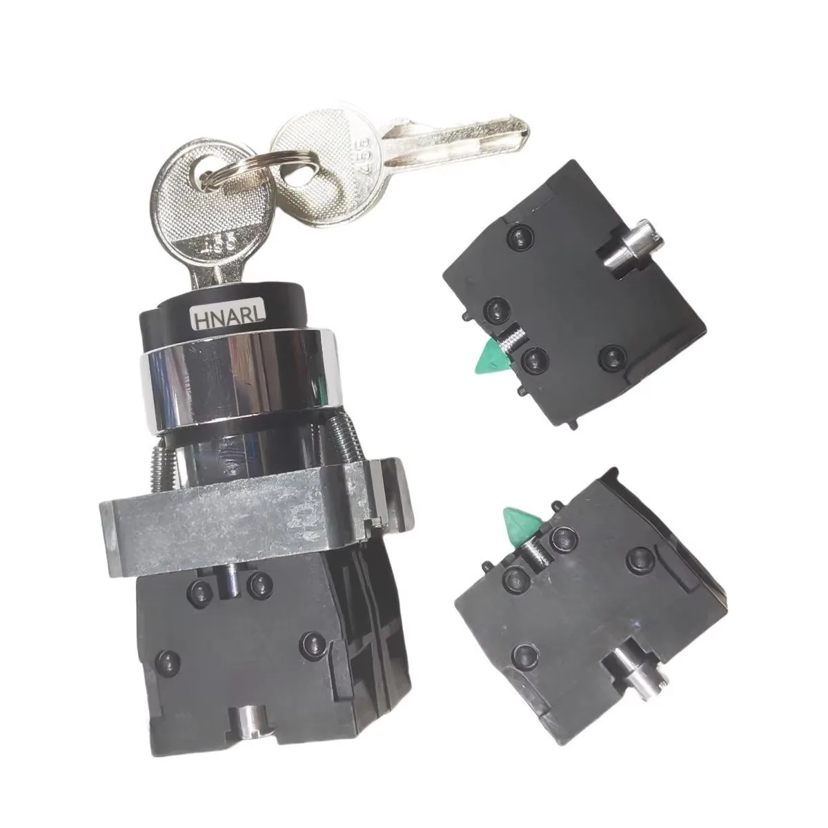 3P Key Switch Assembly 2901015340 Used for Haulotte lift Compact 14 ...