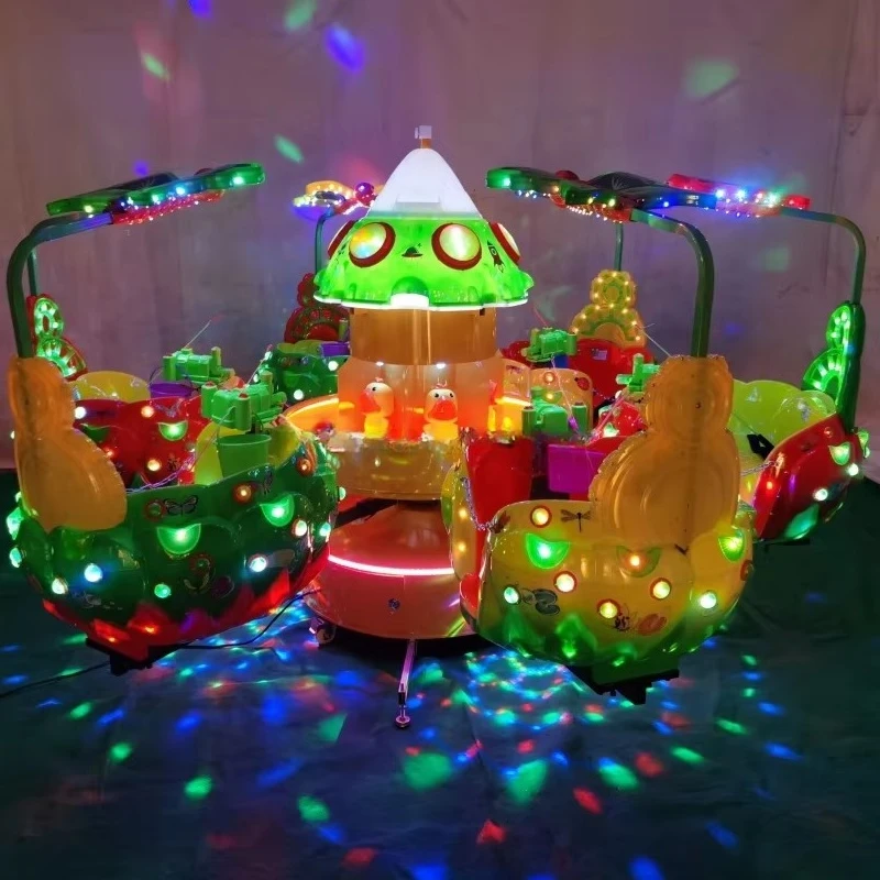 Commercial 6 Children Luminous with Fishing Games Playground Large ...