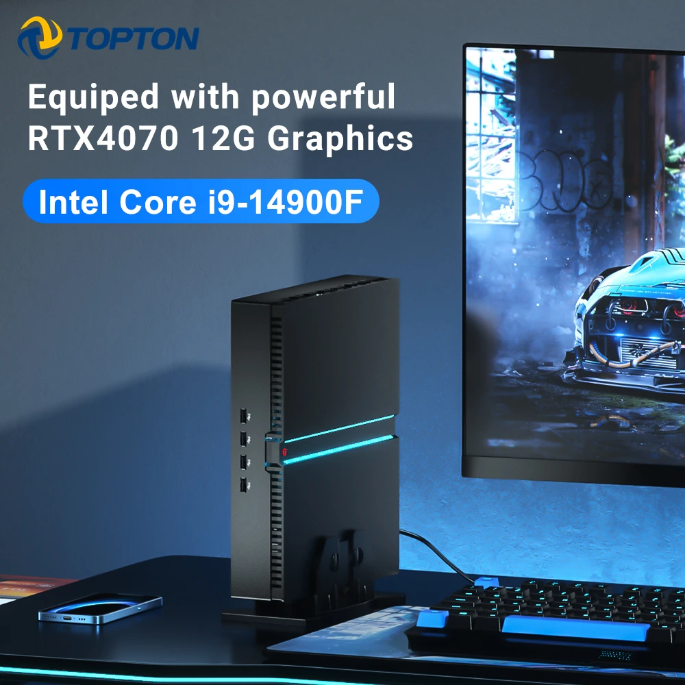 Topton-Mini-Gaming-Computer-PC-desktop-Windows-11-Mini-Gamer-Intel-i9 ...