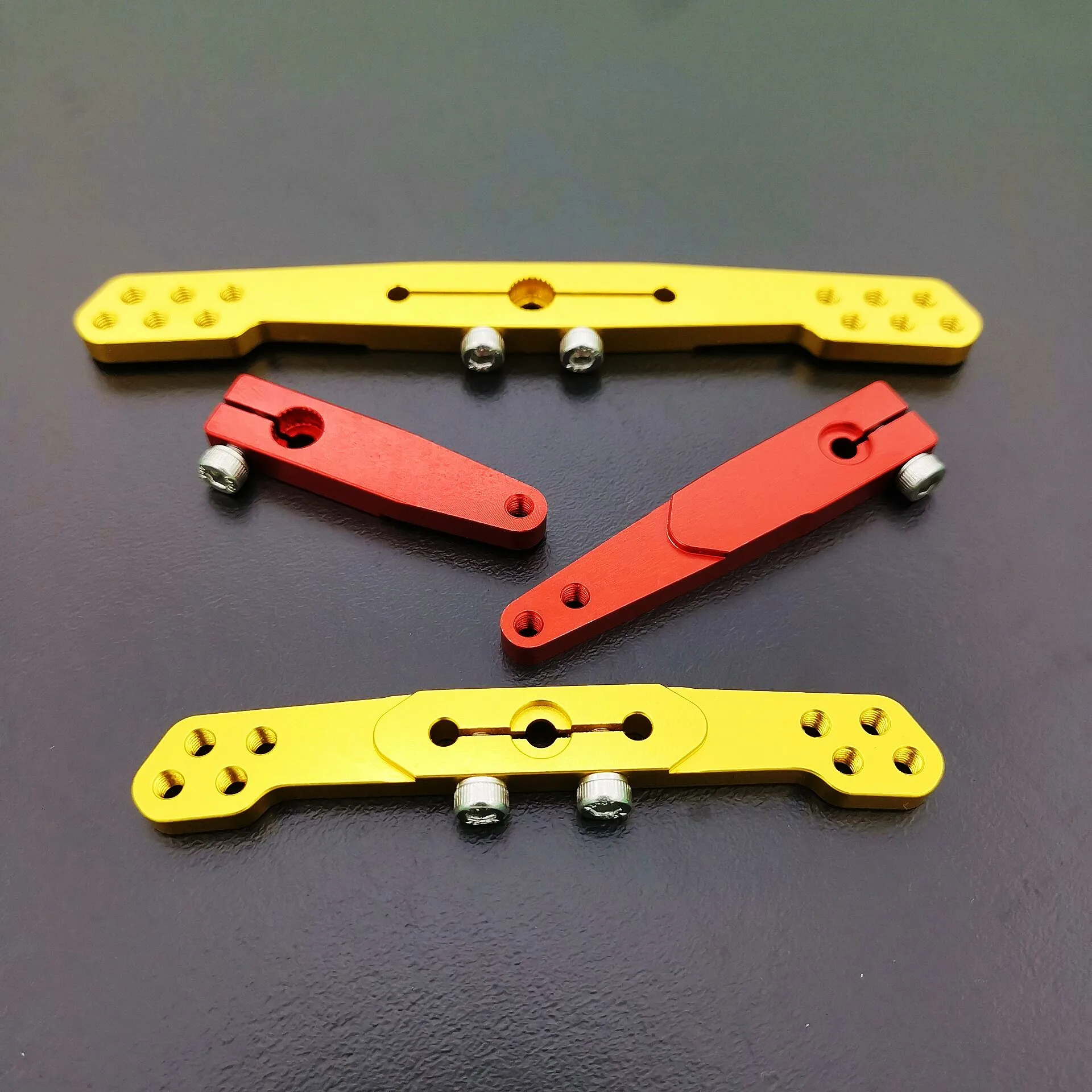 Aluminum-golden-Servo-Arm-for-RC-airplane-1-5-2-3-4inch-double-side-25T ...