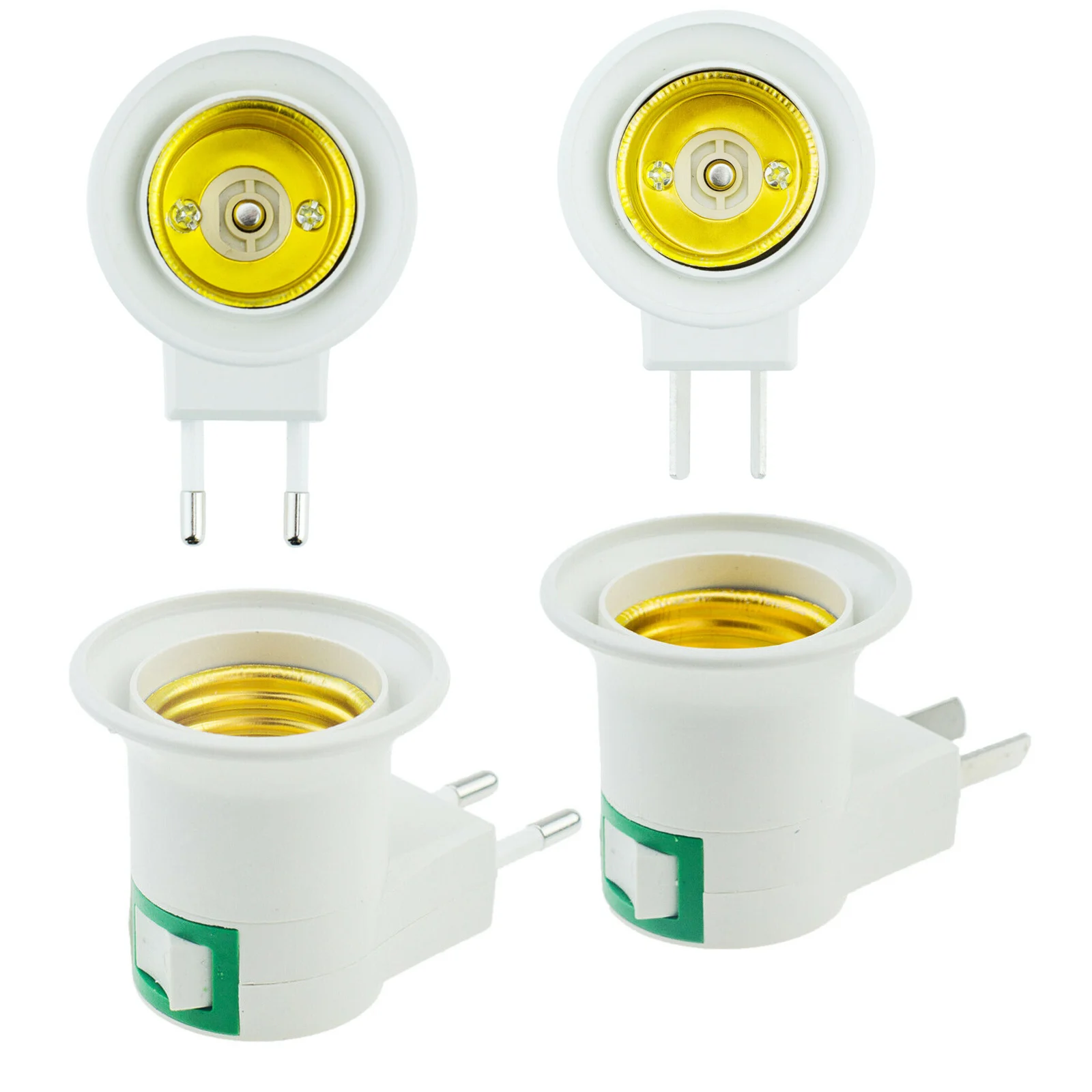E27-Base-LED-Bulb-Socket-Lamp-Holder-EU-US-Plug-ON-OFF-Switch-Converter ...