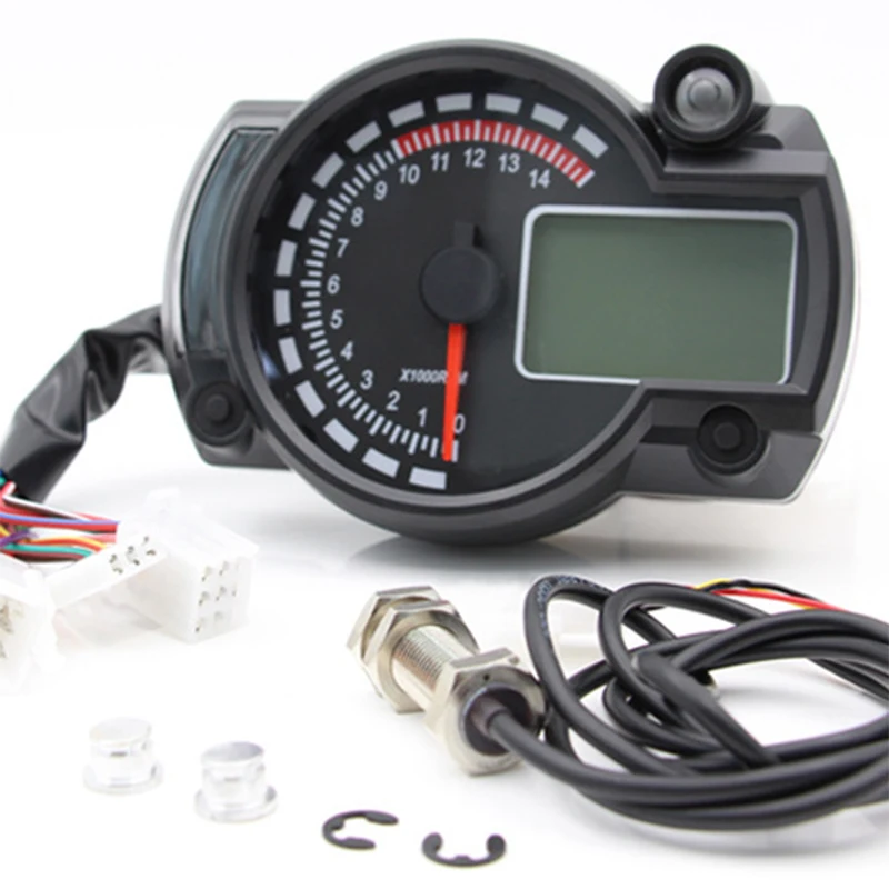 Motorcycle-Universal-Speedometer-Gauge-Off-road-Vehicle-LCD-Meter-KTM ...
