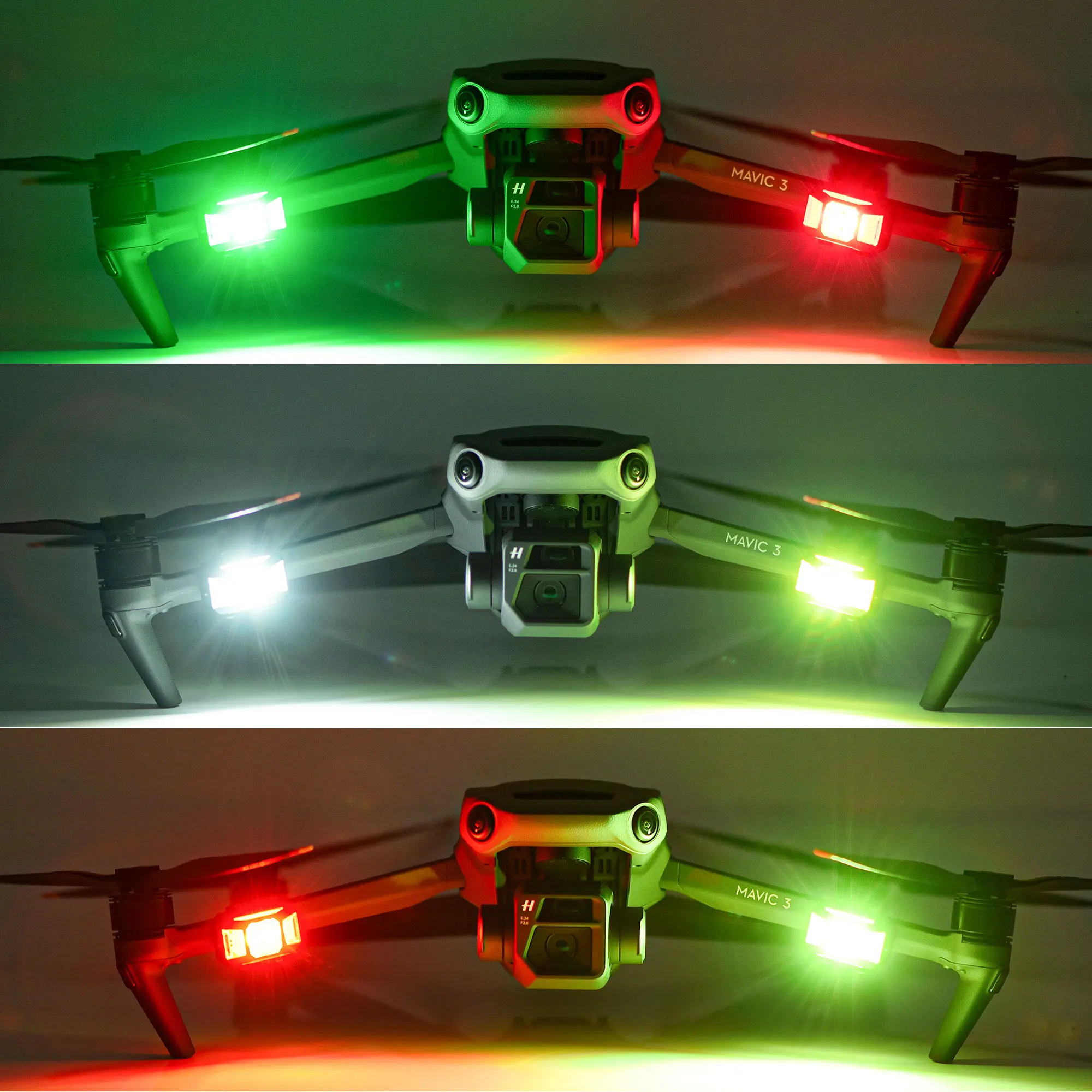 DJI Mavic 3 Drone Accessories LED Light Strobe Lights FAA Anti Collision Night Light with 4 ...