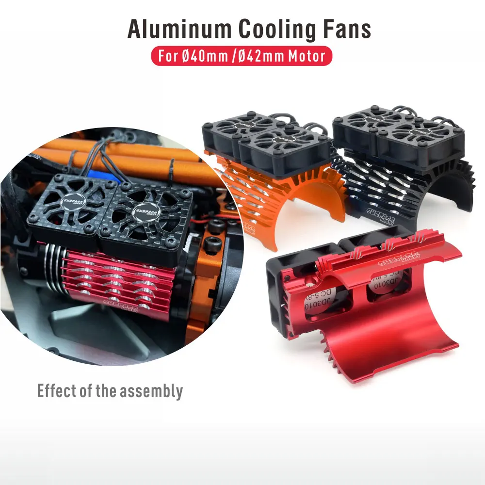 Surpass-Hobby-Rocket-Metal-Motor-Cooling-Fan-40mm-Double-Cool-Fans-Heat ...