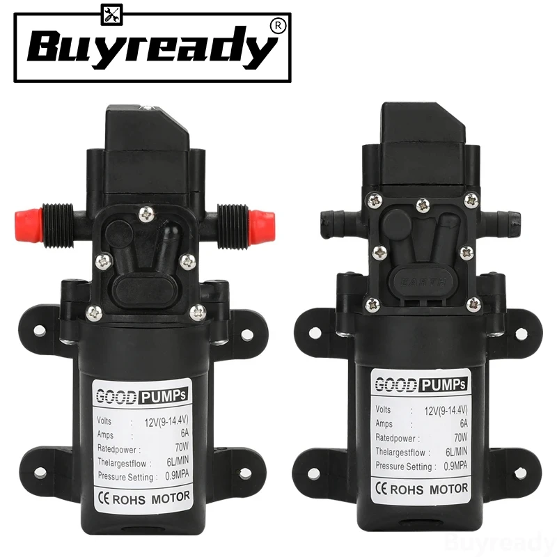 1pcs-Automatic-Flow-Switch-6L-Min-12V-130PSI-AUTO-Diaphragm-Water-Pump ...