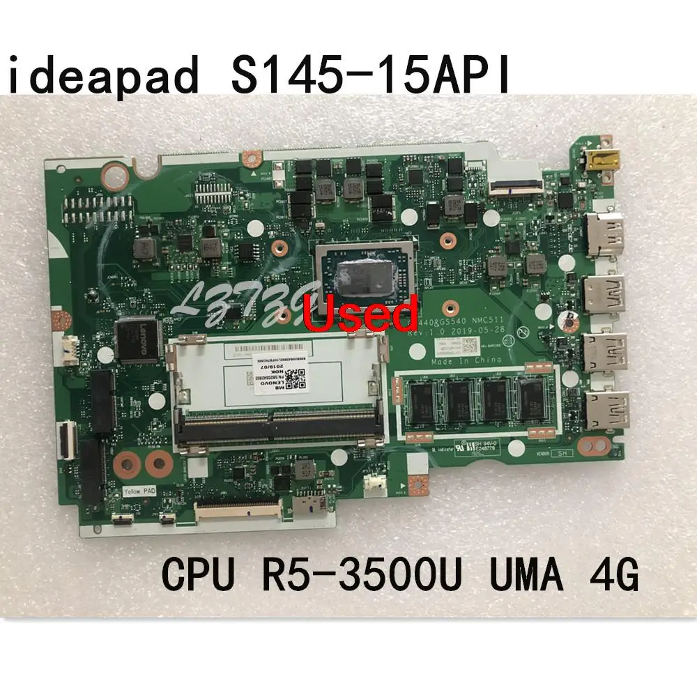 Used For Lenovo Ideapad S145-15API Laptop Motherboard mainboard With ...