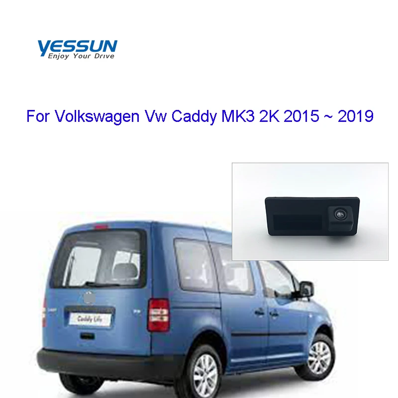 car Trunk Tailgate Rear View Camera For Volkswagen Vw Caddy MK3 2K 2015 ...