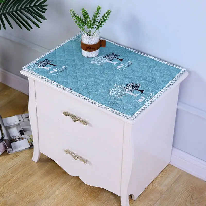 Non-slip-bedside-table-cover-towel-general-small-cloth-dust-cover ...