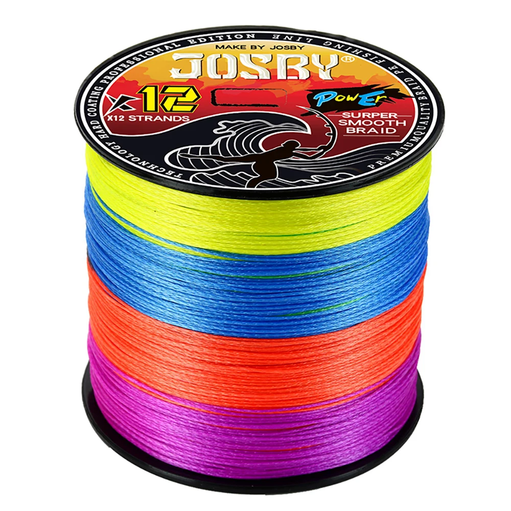 FIL DE PECHE,X9 Multicolor-300M-20LB-0.14mm--fil de pêche tressé PE 9 ...