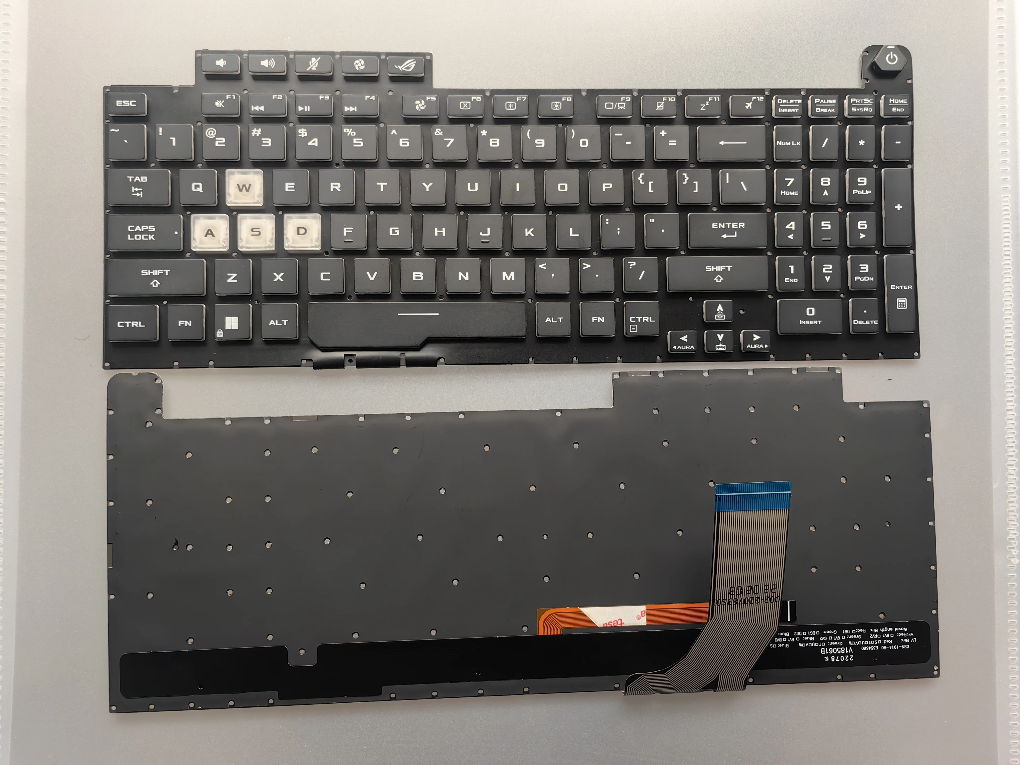 Keyboard-For-ASUS-ROG-Strix-G17-G731G-G731GV-G731GT-G731GU-G712LU ...