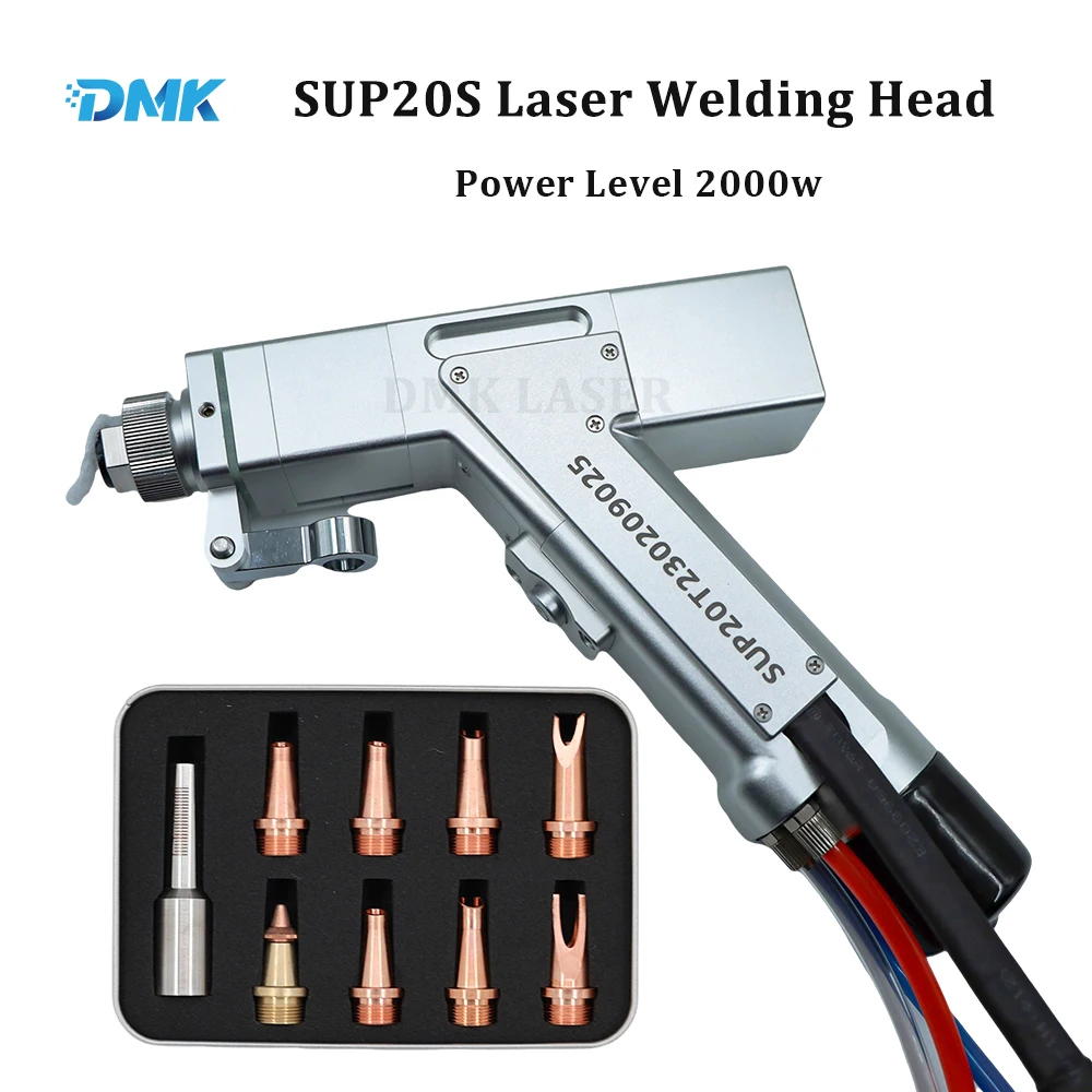 DMK SUP20S 섬유 레이저 핸드헬드 용접 헤드, 2000W 단일 워블 레이저 용접건|용접용 토치| - AliExpress