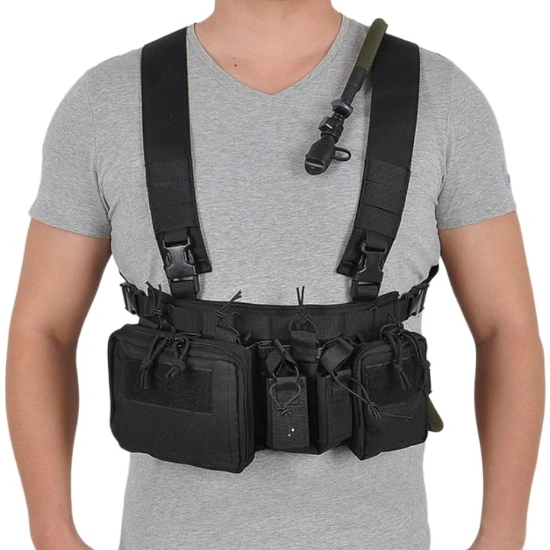 Hunting-Vests-Molle-System-Chest-Rig-Tactical-Vest-CS-Match-Military-Gear-Pack-Magazine-Pouch ...
