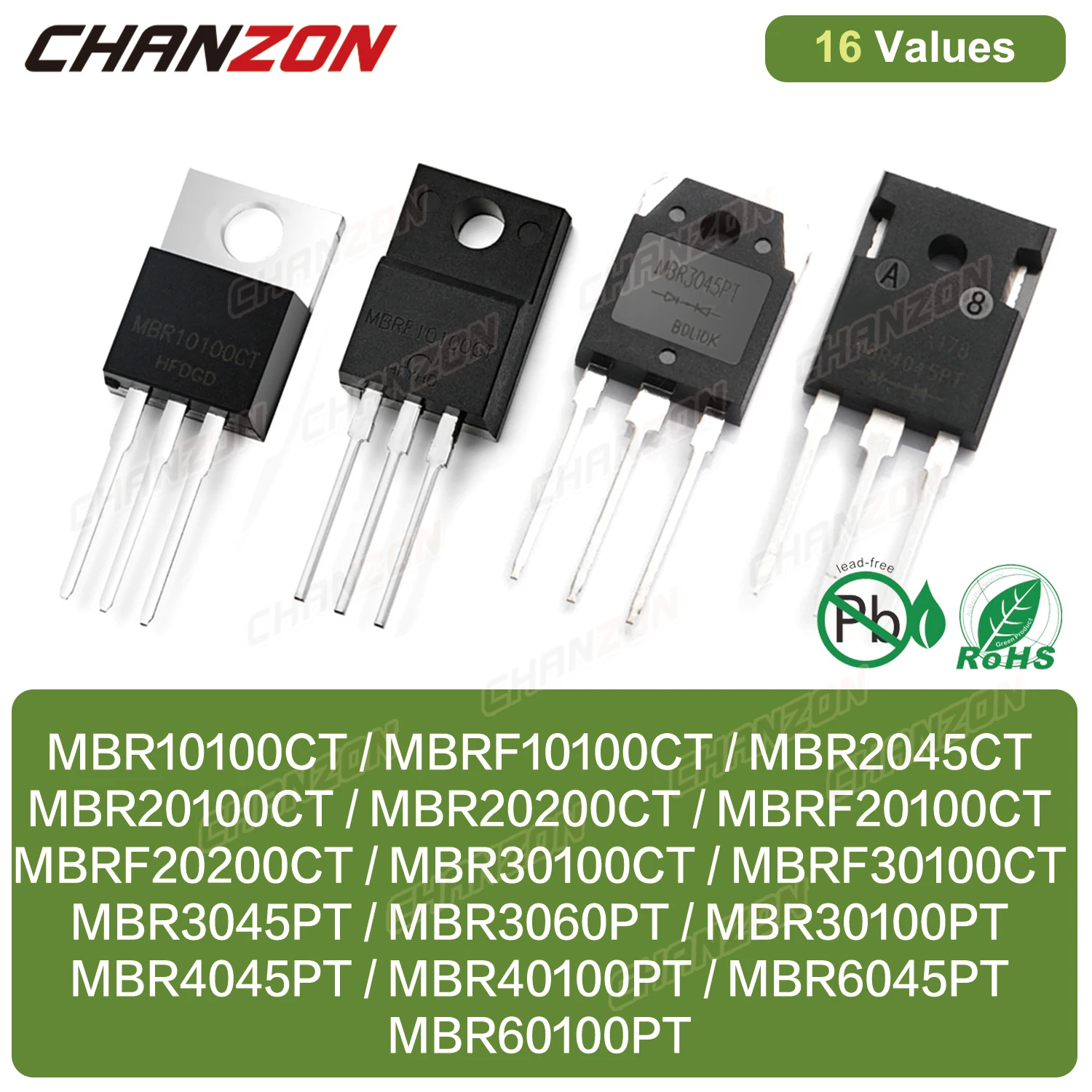 MBR20100CT MBR20200CT MBR30100CT MBR10100CT MBRF10100CT MBR2045CT ...