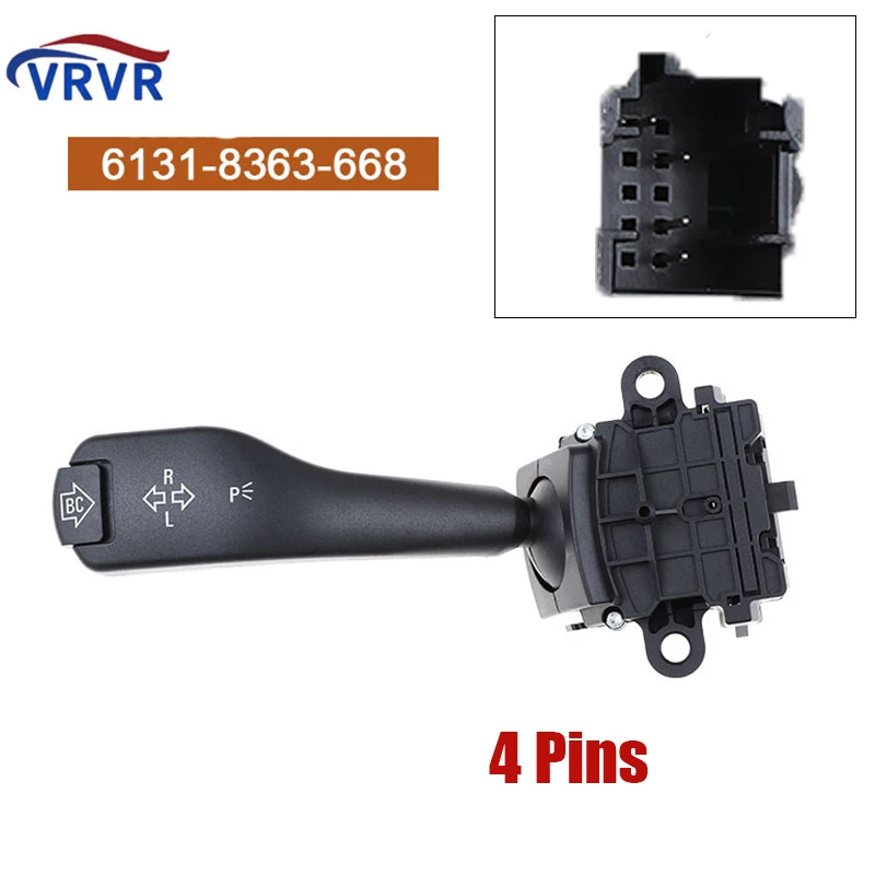6131-8363-668-61318363668-4-Pins-Steering-Column-Turn-Signal-Indicator ...
