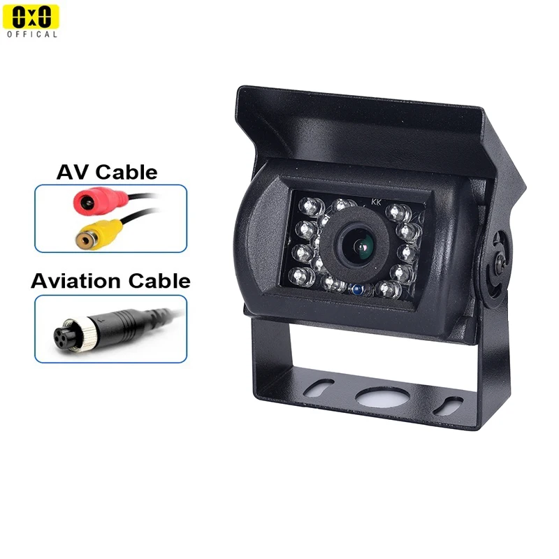 Reverse Camera 4 Pin AV Port IR Night Backup Camera Waterproof For ...