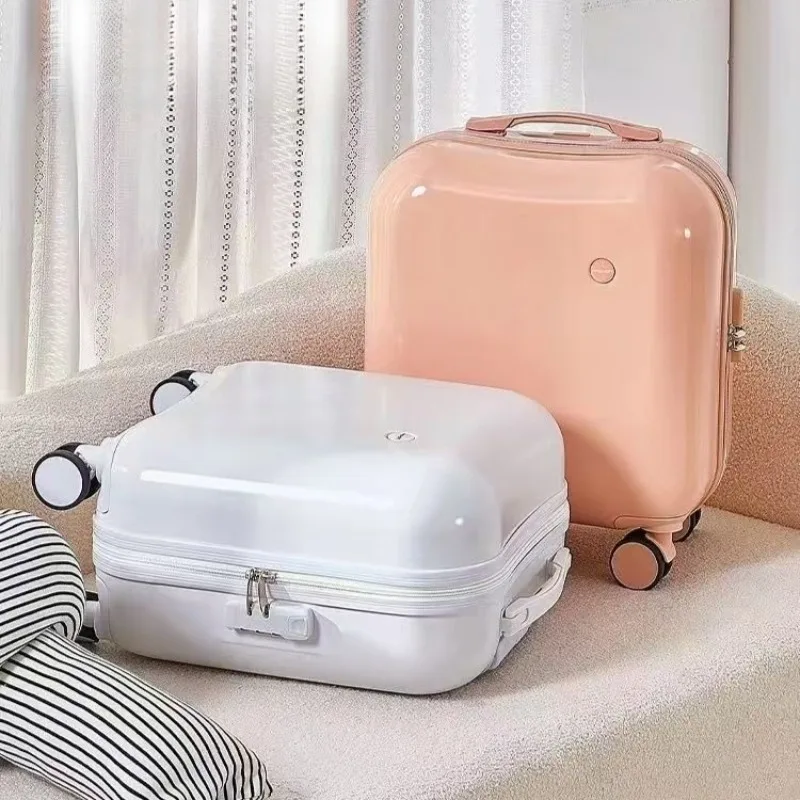 Mini 18/20 Inch Suitcase Fashion Small Lightweight Luggage Boardable ...