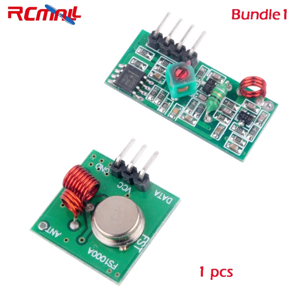 RCmall-433M-Wireless-Transmitter-Module-Receiver-Sensor-Link-Kit-for ...