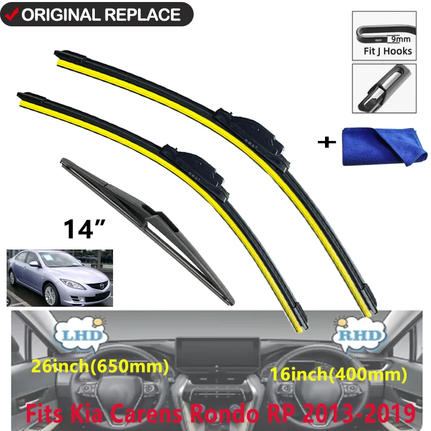 For-Kia-Carens-Rondo-RP-2013-2019-Front-Rear-Wiper-Blade-Cutter ...