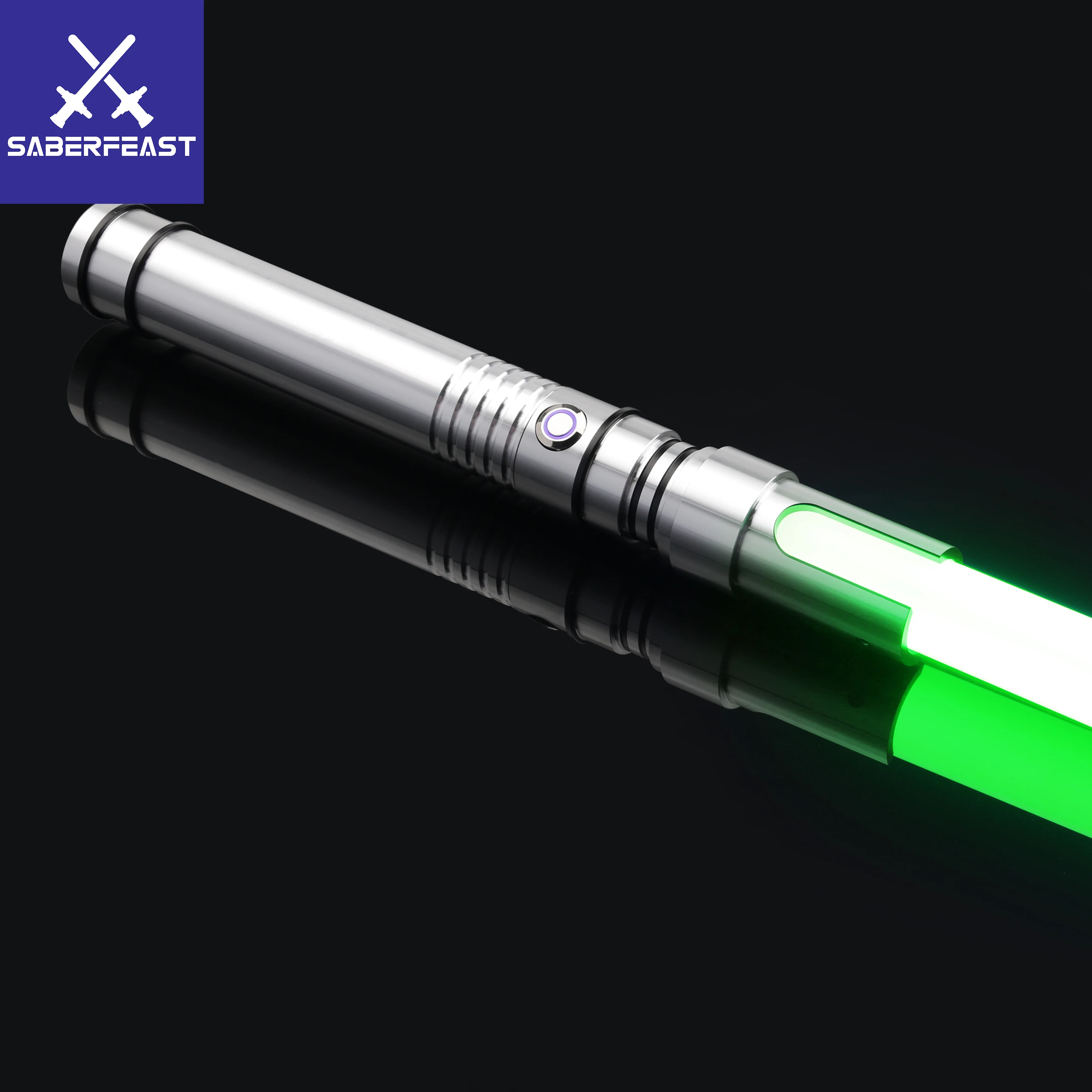 TXQSABER Neo Pixel Lightsaber Heavy Dueling Smooth Swing Metal Hilt RGB ...