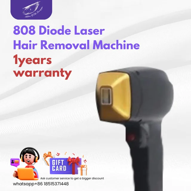 Painless Diode Hair Removal, 3000W, 755 808 1064nm Wavelength, Suitable ...