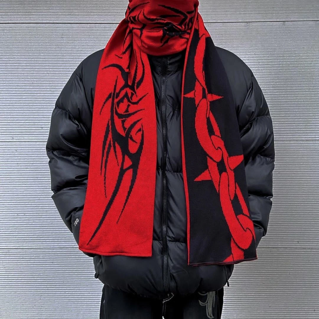 Fashion-creative-Japanese-Anime-Shackles-knitted-women-s-scarf-men-s ...