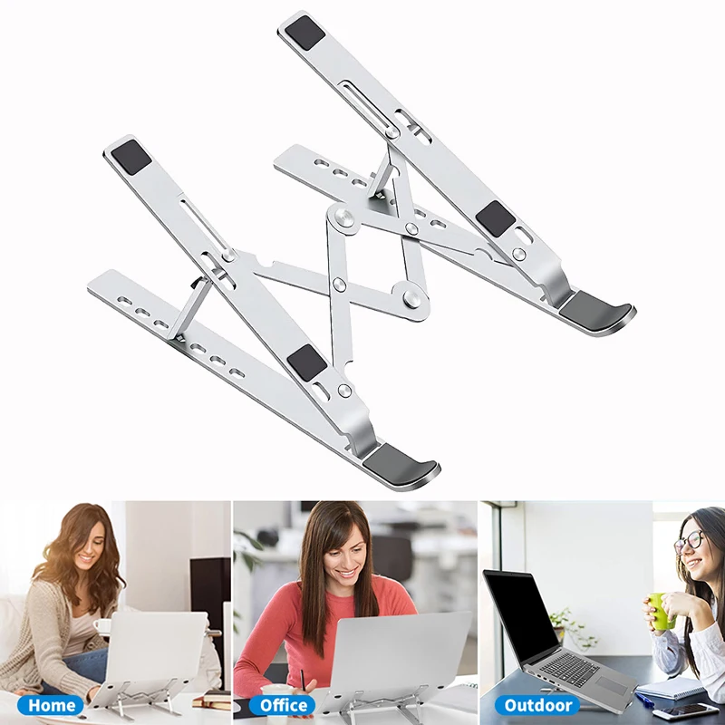 Aluminum-Alloy-Computer-Stand-Foldable-Portable-For-Tablet-PC-Notebook ...