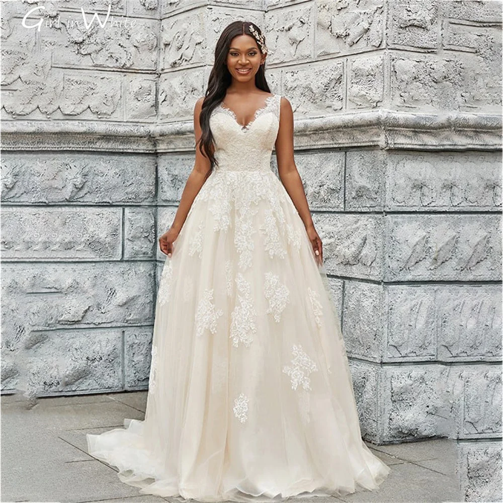 Vestido De Novia champán elegante para mujer, vestido De Novia De ...