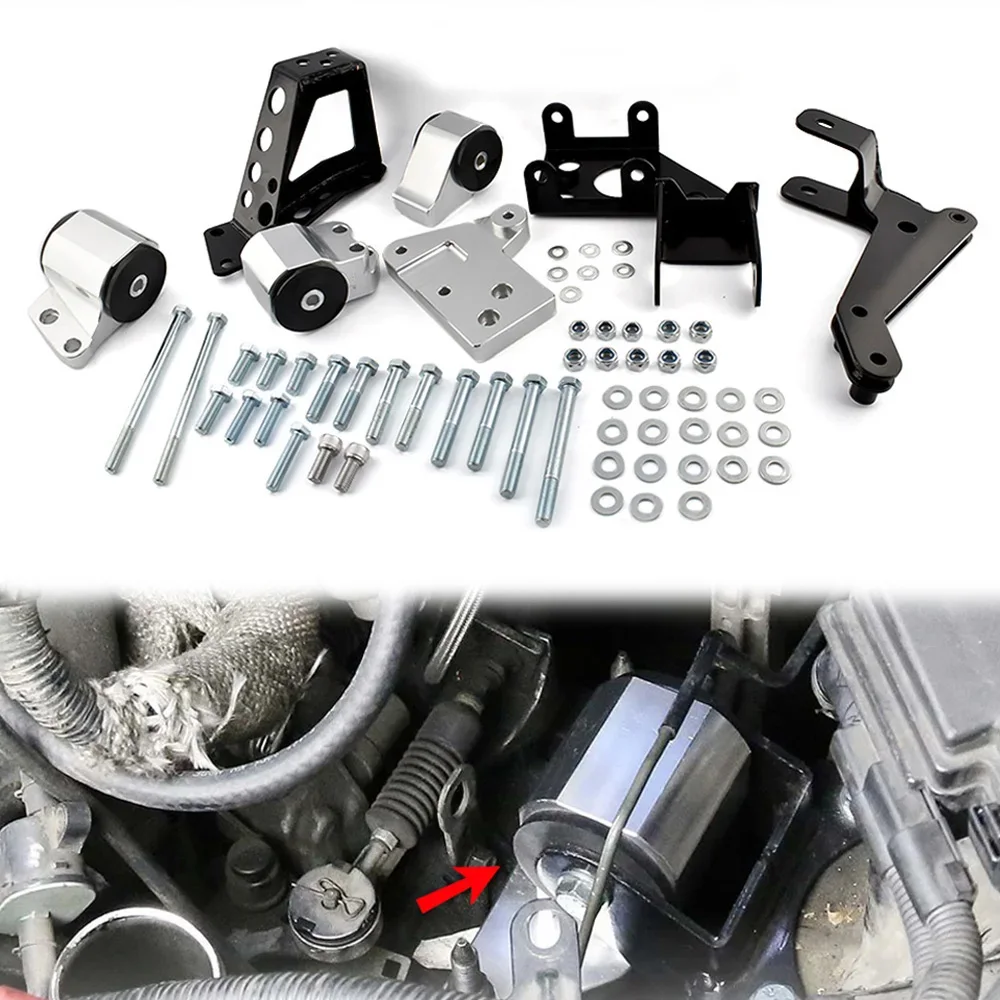 Car-Engine-Mounts-For-Honda-Civic-92-95-Eg-K20-K24-K-Series-Eg-Chassis ...