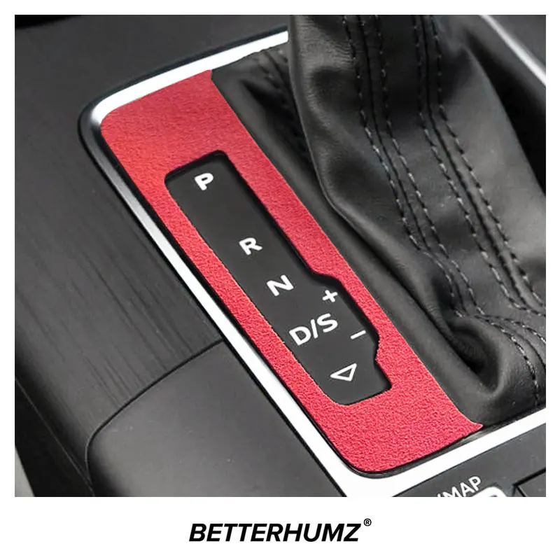 Alcantara-For-Audi-A3-8V-S3-2013-2019-Center-Console-Gear-Shifter-Panel ...
