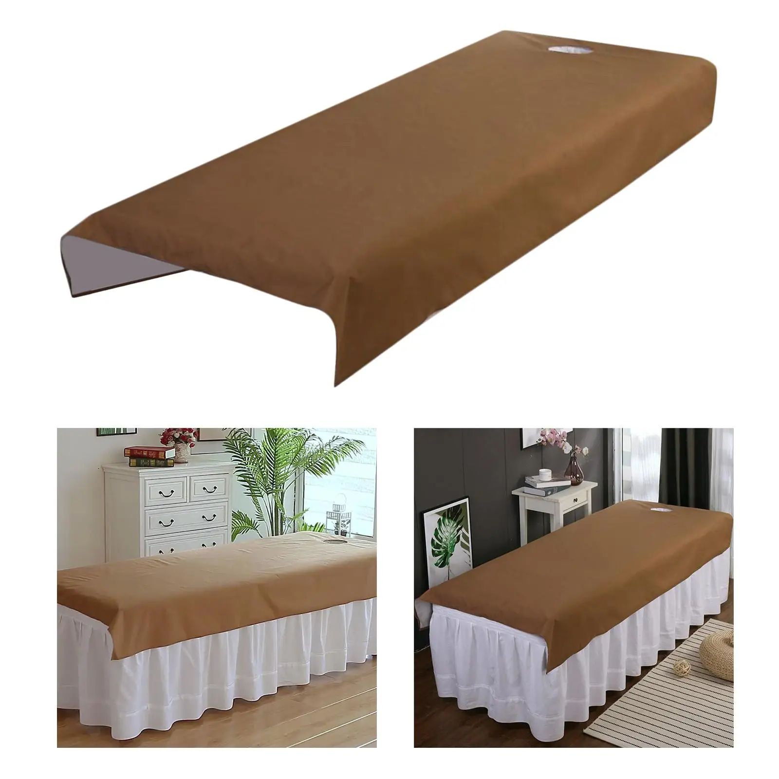 Massage Massage SPA Couch Cover with Hole - Solid Couch Professional ...