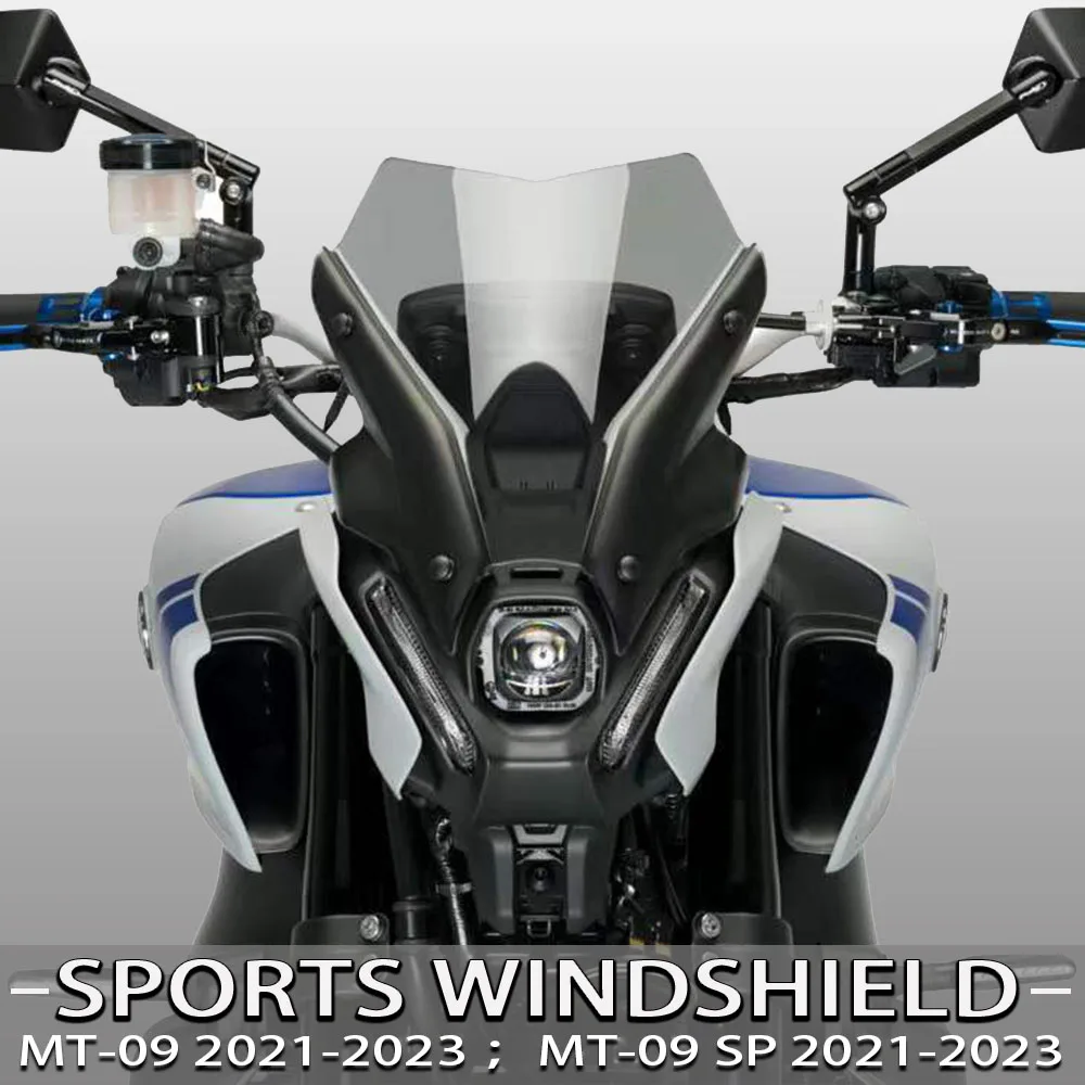 Motorcycle-Parts-Touring-Sports-WindScreen-Windshield-Visor-Deflector ...