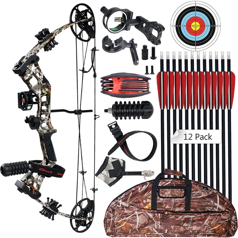 Compound-Bow-Archery-Sets-Right-Hand-Archery-Compound-Bows-30-70-Lbs ...