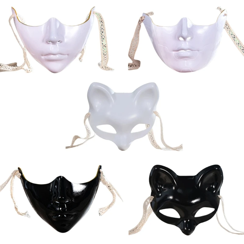 Masquerade-Eyemask-Halloween-Eye-Cover-Mouth-Cover-Women-Men-Masquerade ...