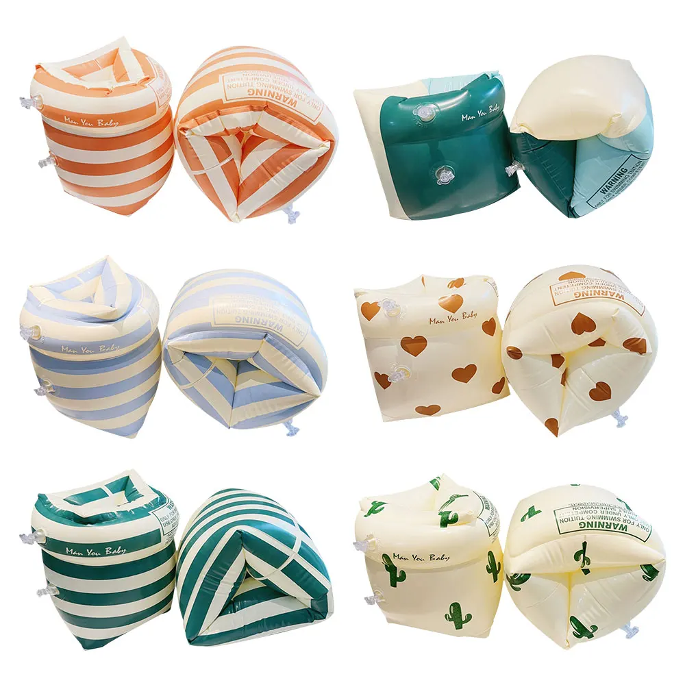 Swimming-Arm-Float-Inflatable-Arm-Rings-Adult-Kids-Fashion-Floating ...