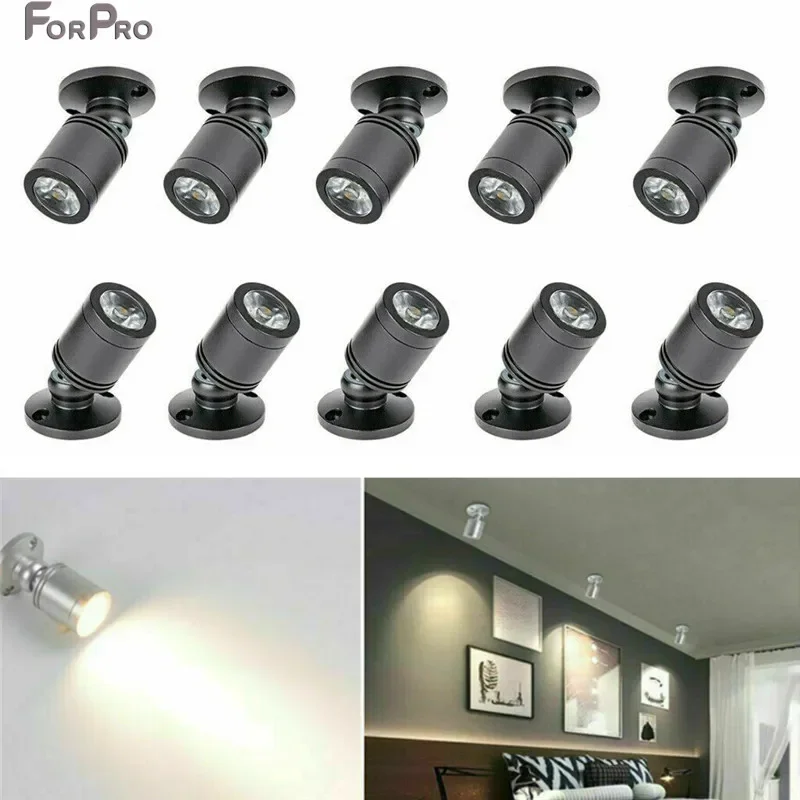 3W-Led-recessed-cabinet-mini-spot-light-110V-220v-white-black-dimmable ...