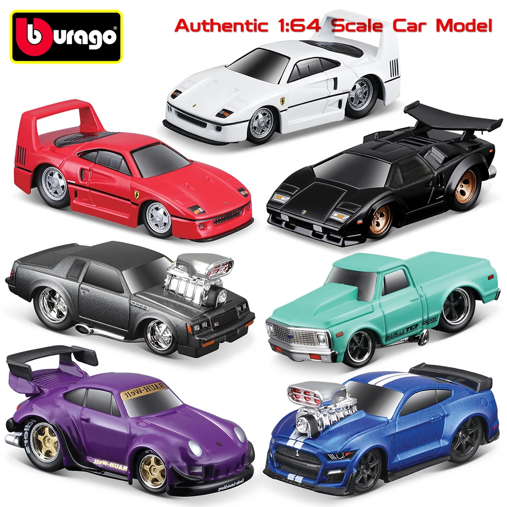 Bburago-1-64-Diecast-Model-Car-Ferrari-Lamborghini-Chevrolet-Alloy-Toy ...
