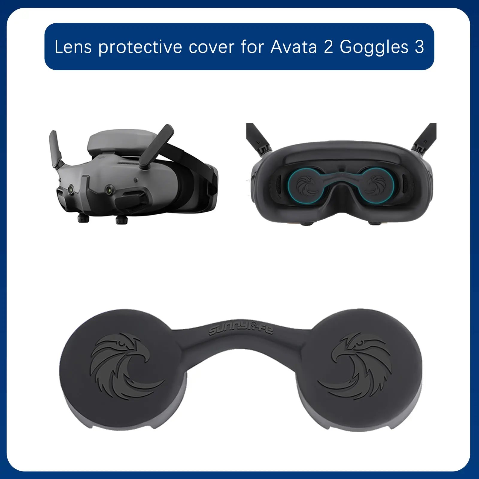 For DJI Avata 2 Goggles 3 Lens Cap Protection for DJI Goggles 3 and ...