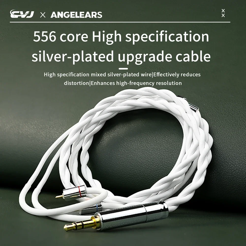 CVJ Vibra auriculares Cable de actualización de alta fidelidad 556 ...