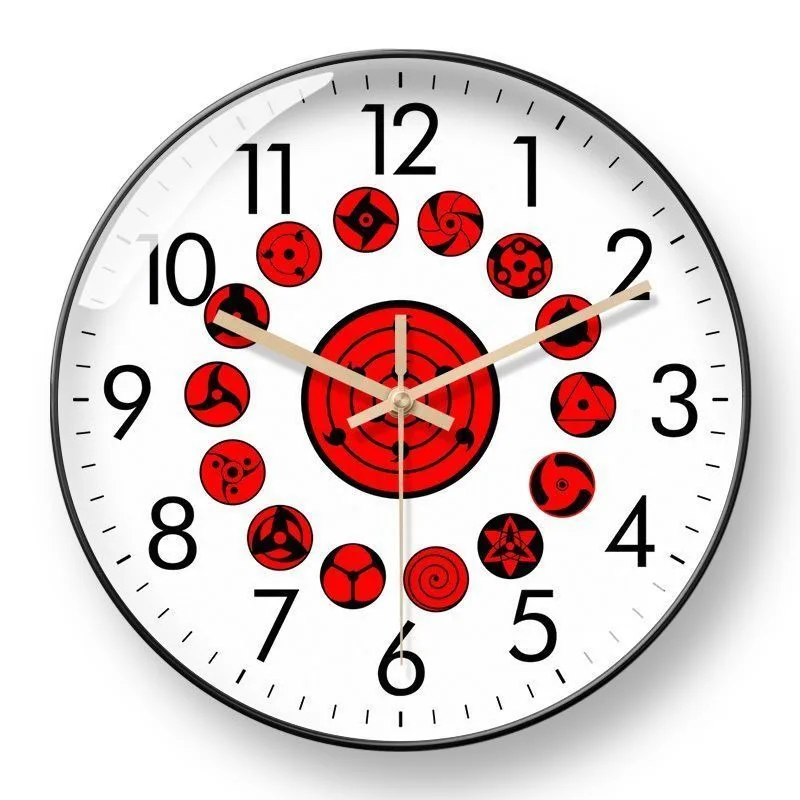 Anime-Naruto-Cartoon-Creative-Sharingan-Wall-Clock-Fashion-Trend ...