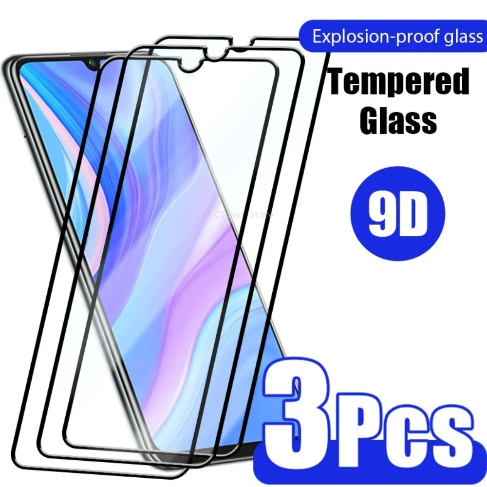 3PC Full Cover Tempered Glass For Huawei P30 P50 P40 P20 Pro P30 P40 ...