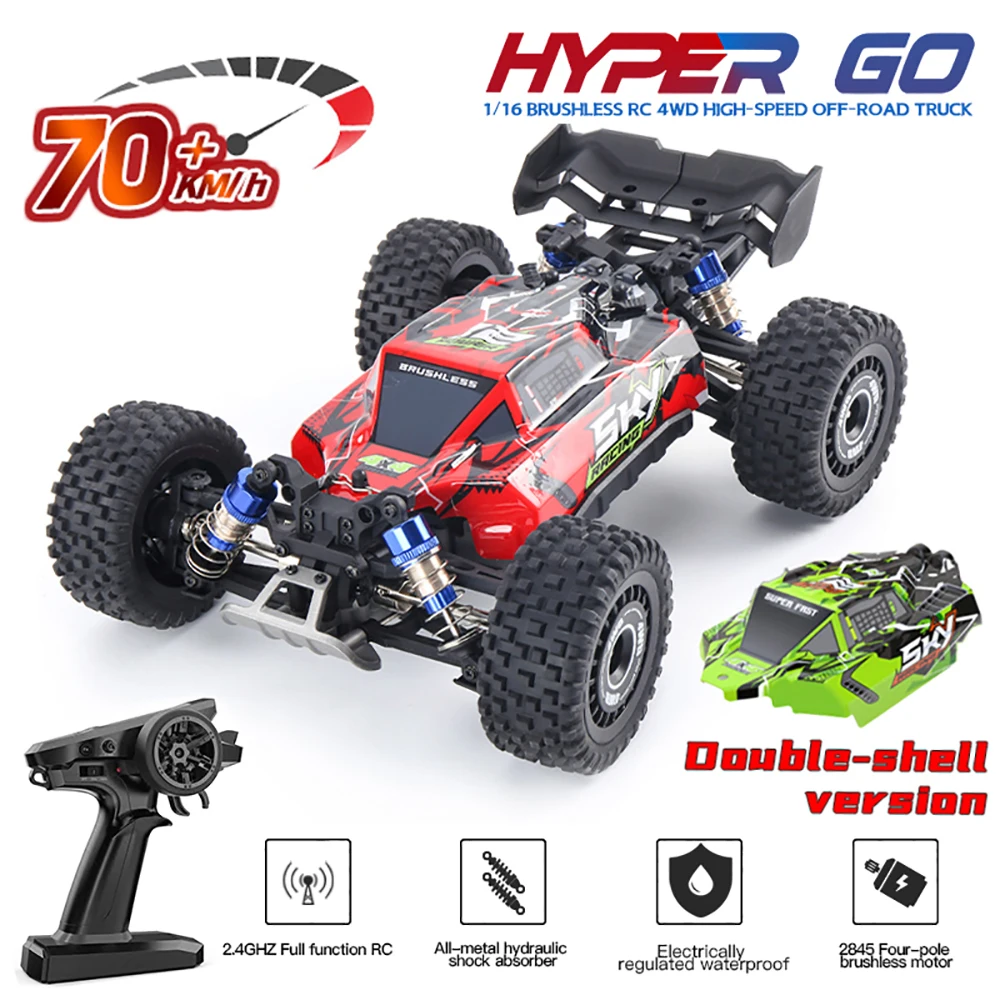 MJX-16207-KF13-70KM-H-Brushless-RC-Car-4WD-Electric-High-Speed-Off-Road ...