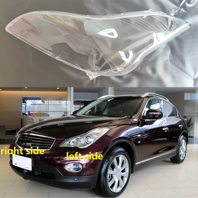 For Infiniti Qx50 Ex25 Ex35 2008-2015 Headlight Lens Shell Transparent Lampshade Headlamp Cover ...