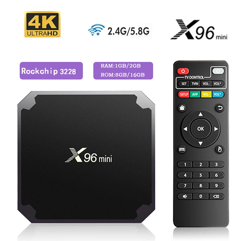 Original-X96-mini-TV-Android-7-1-Smart-tv-Box-3228A-quad-core-2GB-16GB ...