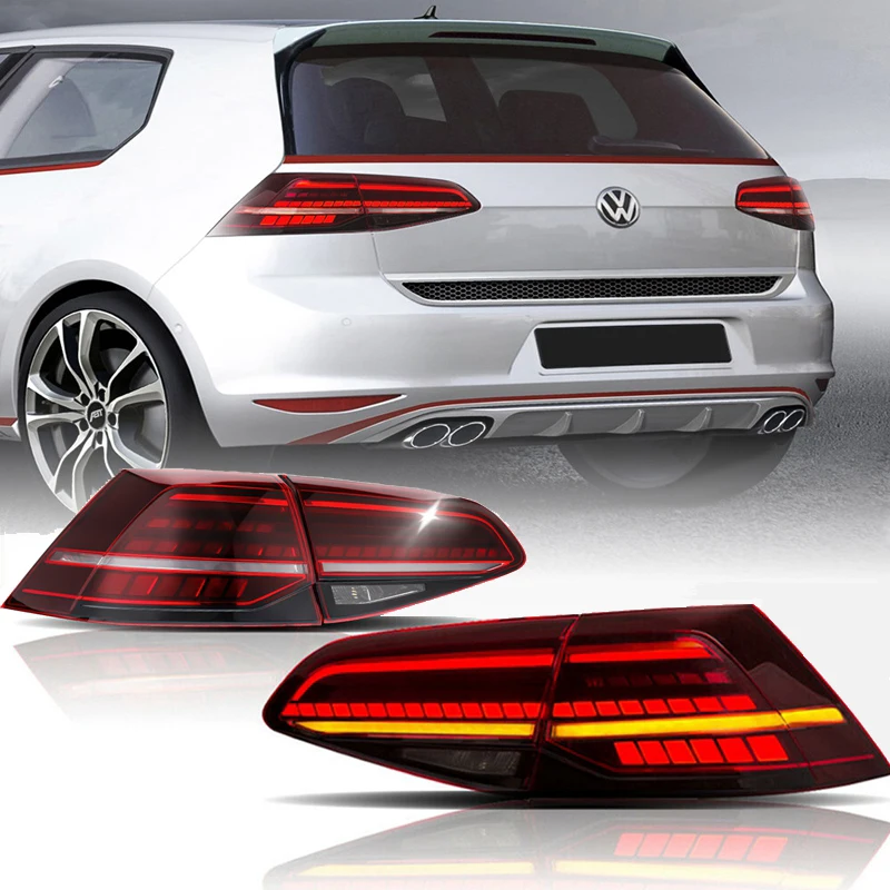 Taillights-Assembly-for-VW-Golf-7-7-5-MK7-2013-2020-LED-Tail-Lamps-With ...