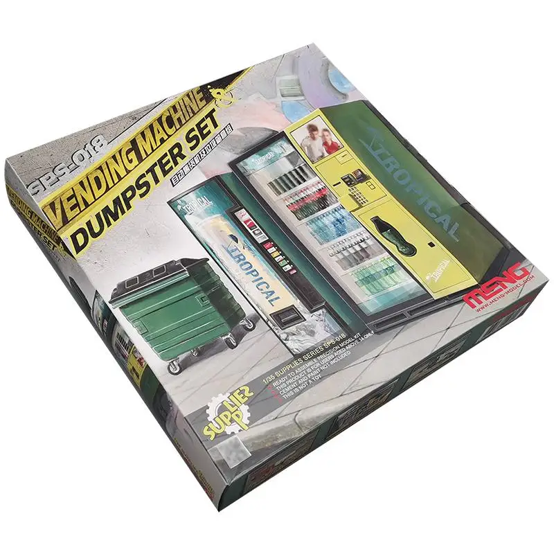 Meng 모델 SPS 018 자동 자판기 및 쓰레기 플라스틱 모델 키트, 1/35| | - AliExpress