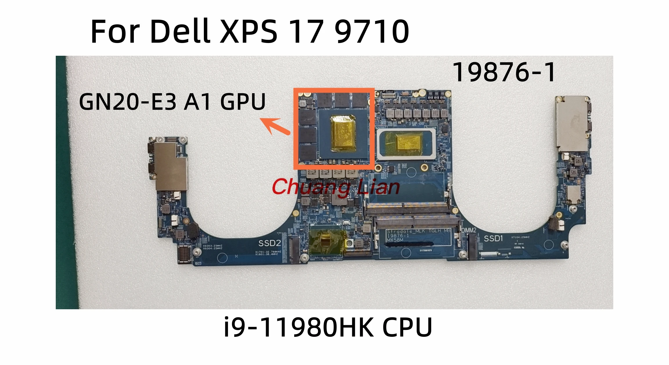 19876-1-For-Dell-XPS-17-9710-Laptop-Motherboard-With-i9-11980HK-CPU ...