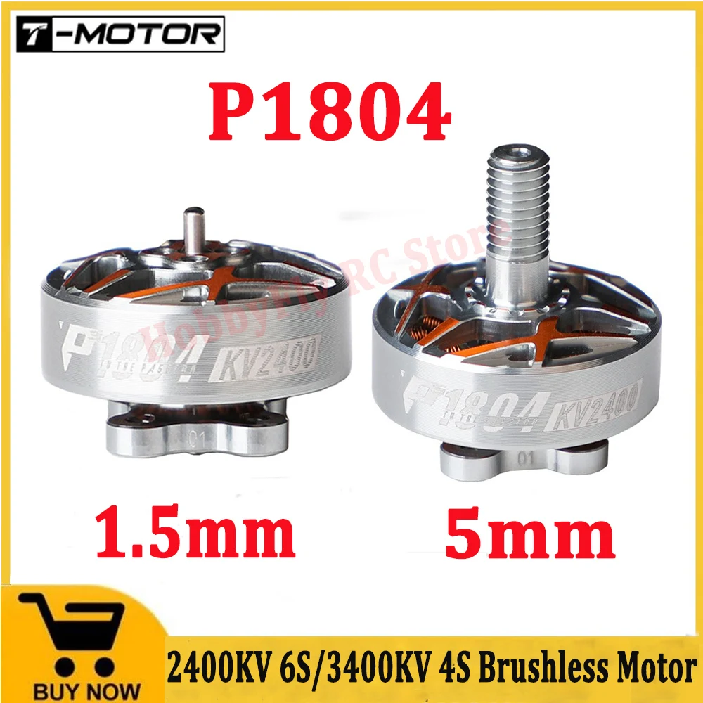 T-MOTOR-P1804-KV3400-4S-2400KV-6S-Brushless-Motor-1-5mm-5mm-Shaft-for ...