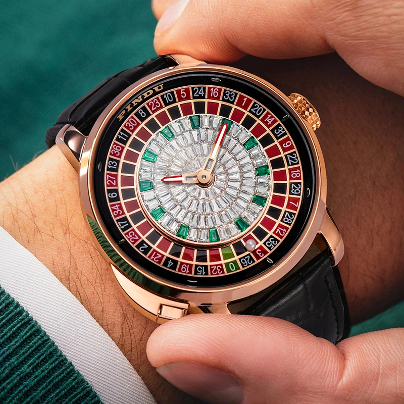 PINDU New Men's Mechanical Watch JOCOB NH35 Top Brand Luxury Wheel ...